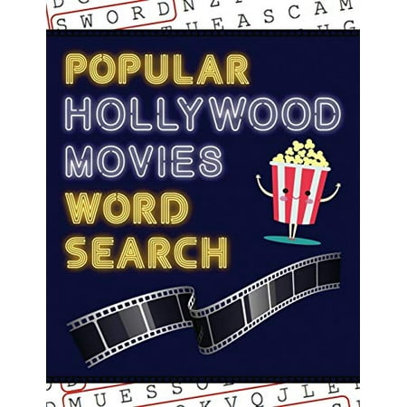 Popular Hollywood Movies Word Search: 50+ Film Puzzles - With Movie ...