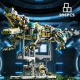 Mechanical Crocodile Building Blocks Set, 996-Piece Movable Animal ...
