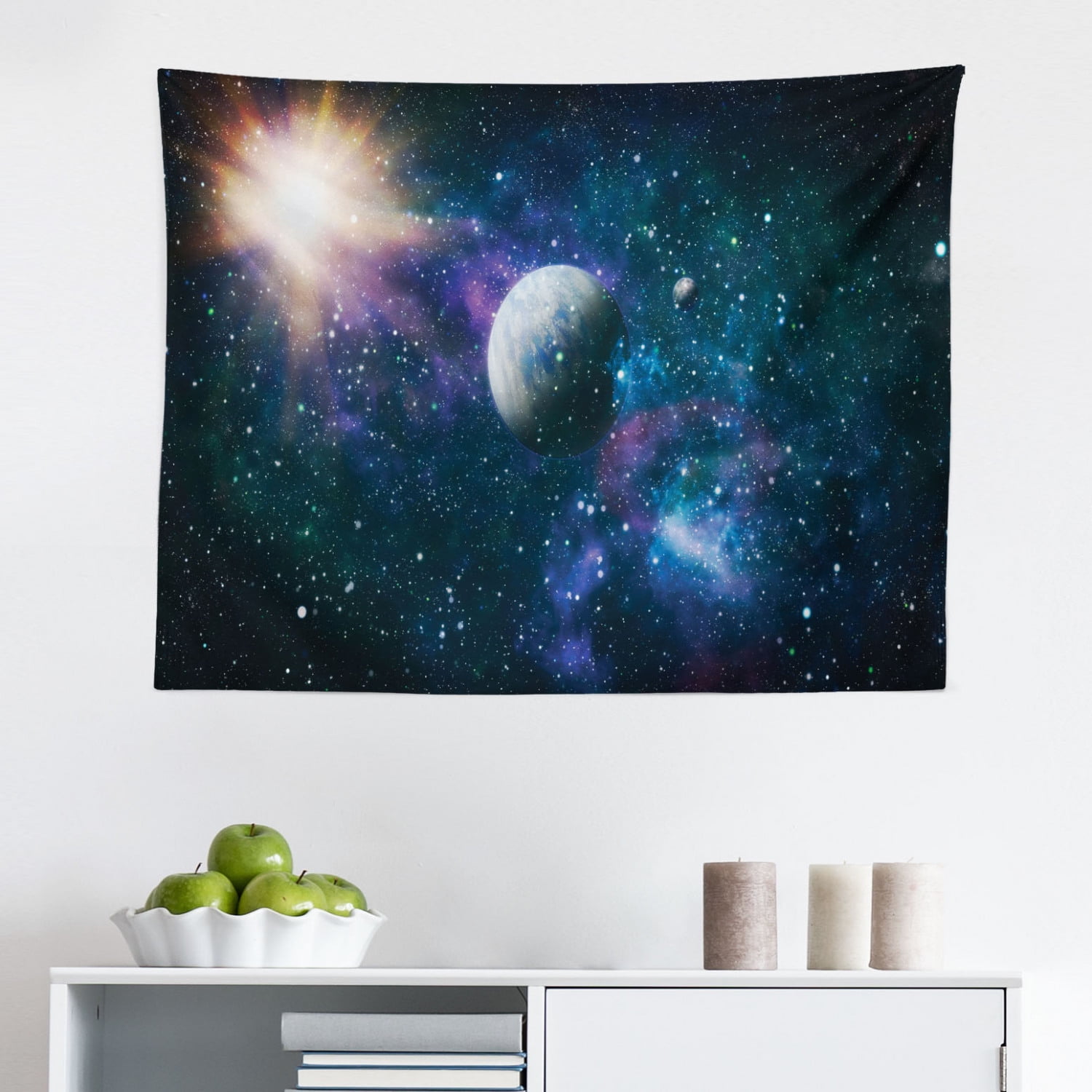 Universe Tapestry, Repeating Pattern of Constellations Starry Sky ...