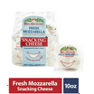 Great Value Fresh Marinated Mozzarella Cheese, 12 oz Tub (Refrigerated ...