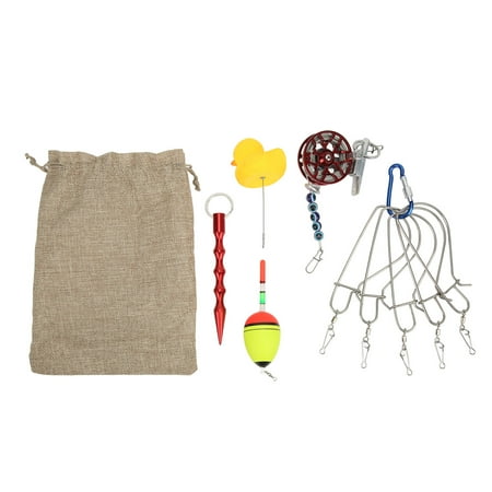 Fish Stringer Kit, Sharpened Snaps Rustproof Live Fish Lock Eye ...