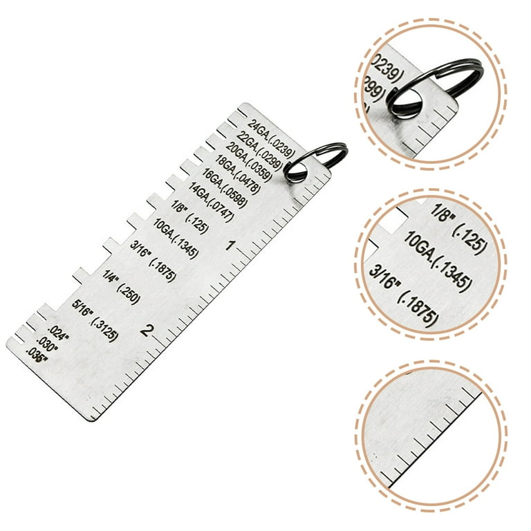 Sheet Metal Gauge Measuring Tool