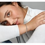 Free Shipping! PANDORA Beads & Pave Bracelet Size 21 - 598342CZ-21 ...