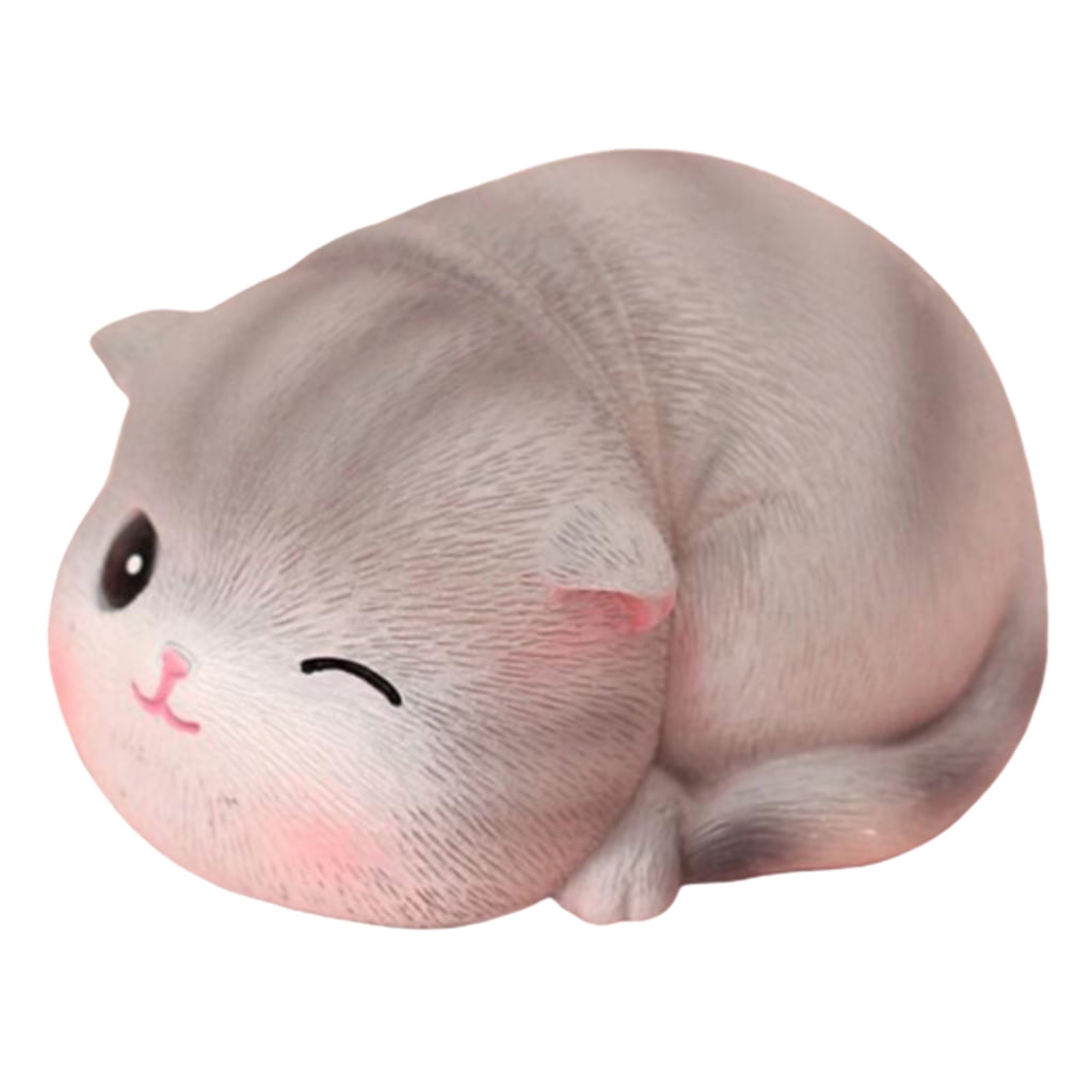 Cat Money Box Money Box Piggy Bank Decorative Figure Sculpture ...