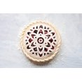 Talisman Designs 10-Inch Round Plastic Dough Pie Top Cutter, Pie Crust ...