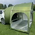 Outdoor Portable Arch Car Rear Camping Tent Self-driving Sunshade Tent ...