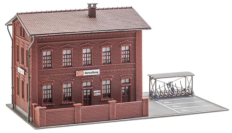 Faller HO Scale Building/Structure Kit DB Railway Administration Office ...