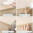 Clear Edge Protector Strip, 1.57in x 9.84FT, Sharp Edge Wrap Cover Tape ...