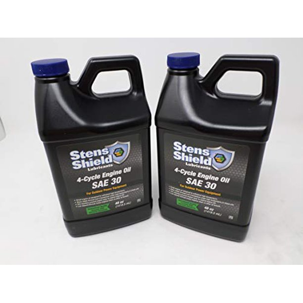 Stens Shield 770-032 48oz Bottle SAE 10W-30 4-Cycle Engine Oil (2-Pack ...