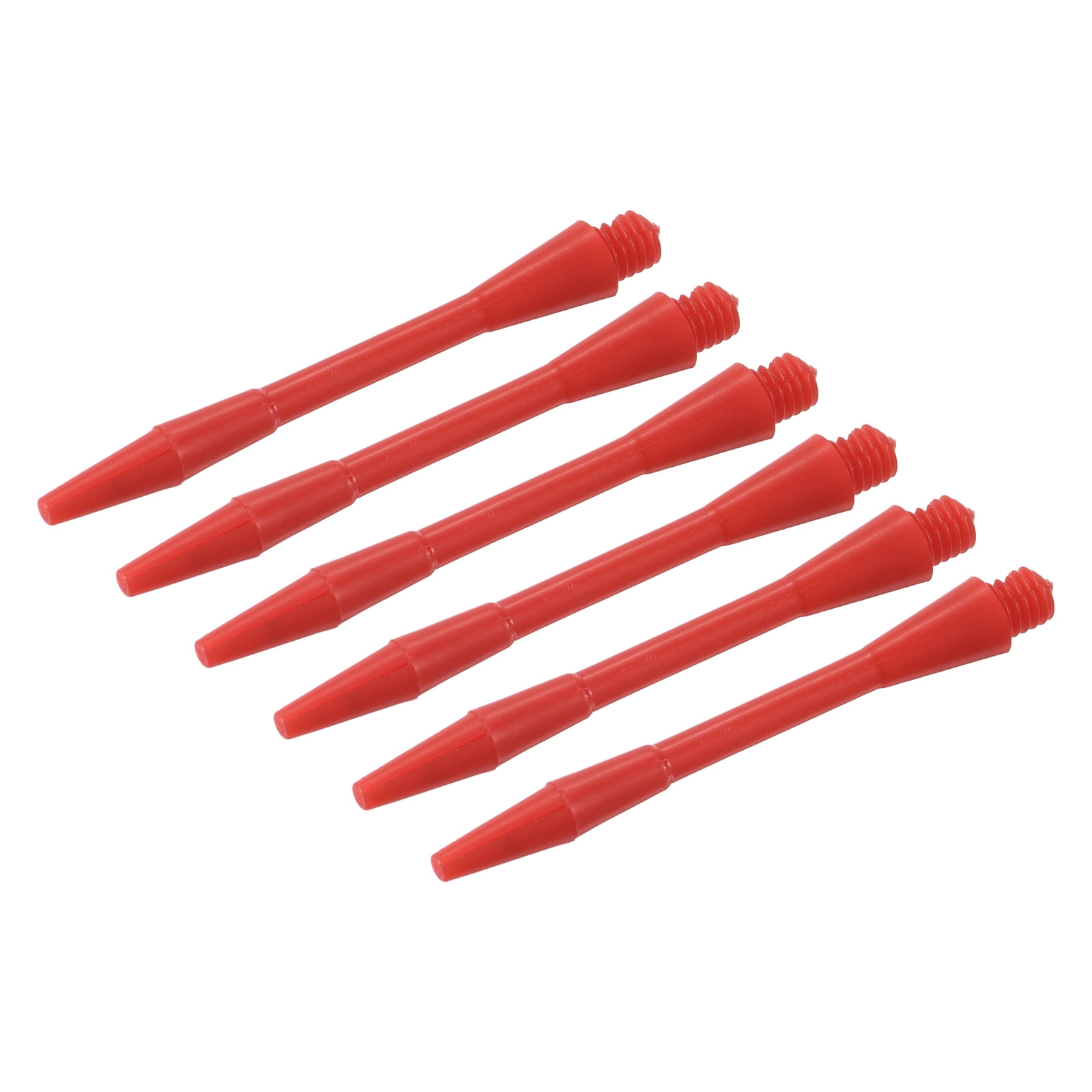 Uxcell 45mm Dart Shafts, 2BA Thread Plastic Dart Stems - 6 Pack (Red ...