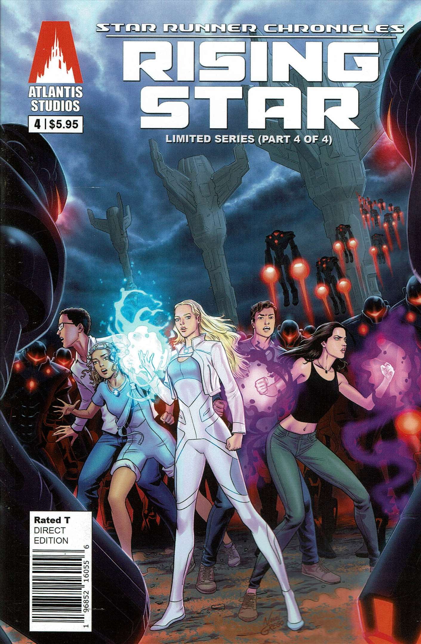 Star Runner Chronicles: Rising Star #4 VF ; Atlantis Comic Book ...