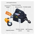 500kg Remote Control Crane Hoist Wire Rope Electric Hoist Aluminum ...