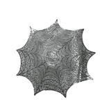 Halloween Glossy Silver Spider Web Vinyl CutOut Placemat Spiderweb ...