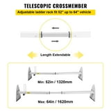 VEVOR Roof Ladder Rack Van Ladder Rack with Ladder Stoppers 52"-64" 3 ...