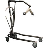 Invacare Lightweight Hydraulic Patient Lift, White, 450 lb. Weight ...