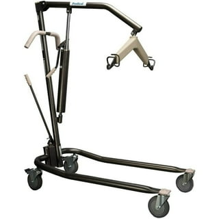 Invacare Lightweight Hydraulic Patient Lift, White, 450 lb. Weight ...