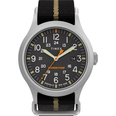 Timex Men's 45mm Expedition Gallatin Solar Outdoor Watch, Green/Black ...