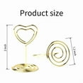 80PCS Table Number Holders Place Card Holder Cards Stand Name Menu ...