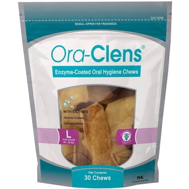 VetOne DuoClenz Dental Chews, Enzyme-Coated, Large Dogs, Poultry Flavor ...