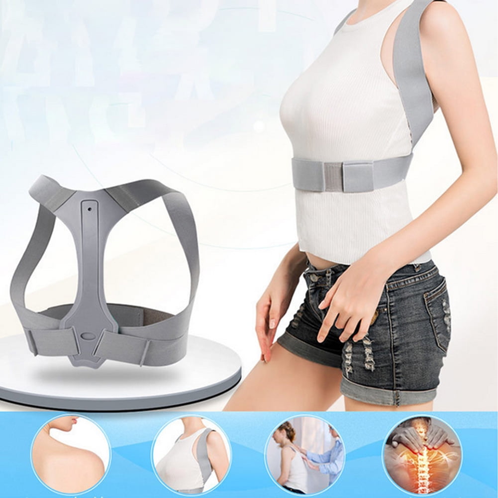 SPRING PARK Adjustable Back Corrector Belt Magnetic Back Shoulder ...