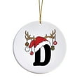 10 Pack Of Letter Name Ornament Family Initial Ornament Personalized ...