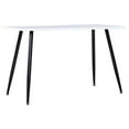 vidaXL Dining Table Kitchen Table Home Dining Room Breakfast Dinner ...