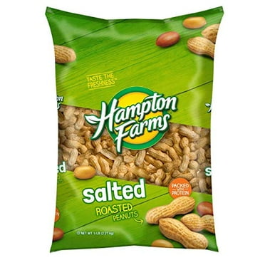 Hampton Farms Unsalted In-Shell Peanuts (5 lbs.) - Walmart.com