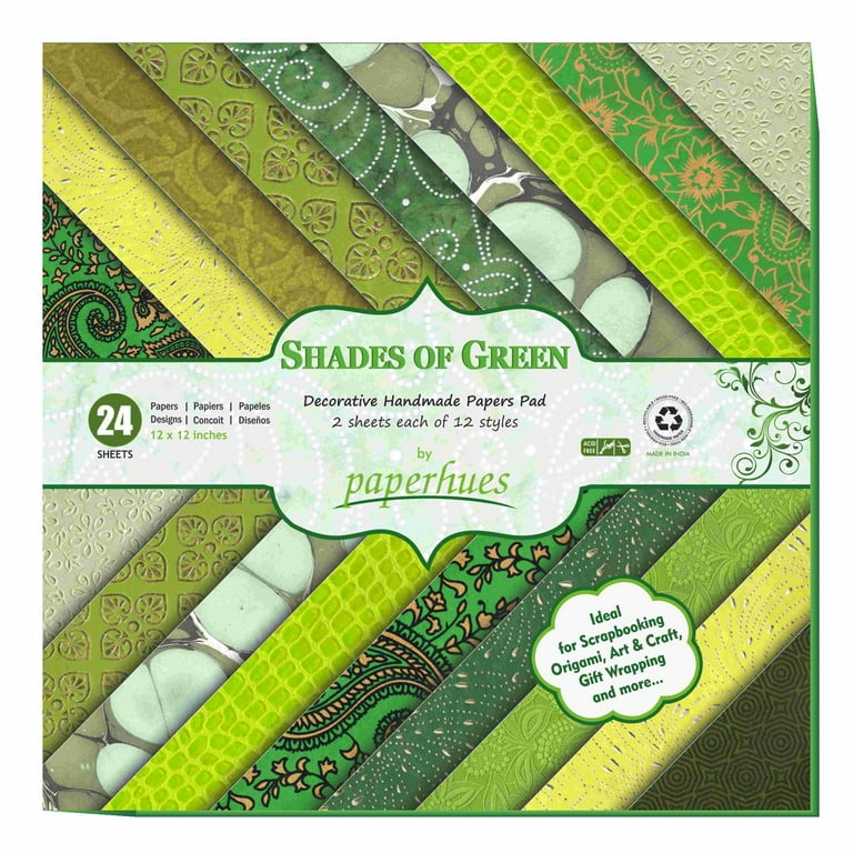 Scrapbooking Paper Designs Green