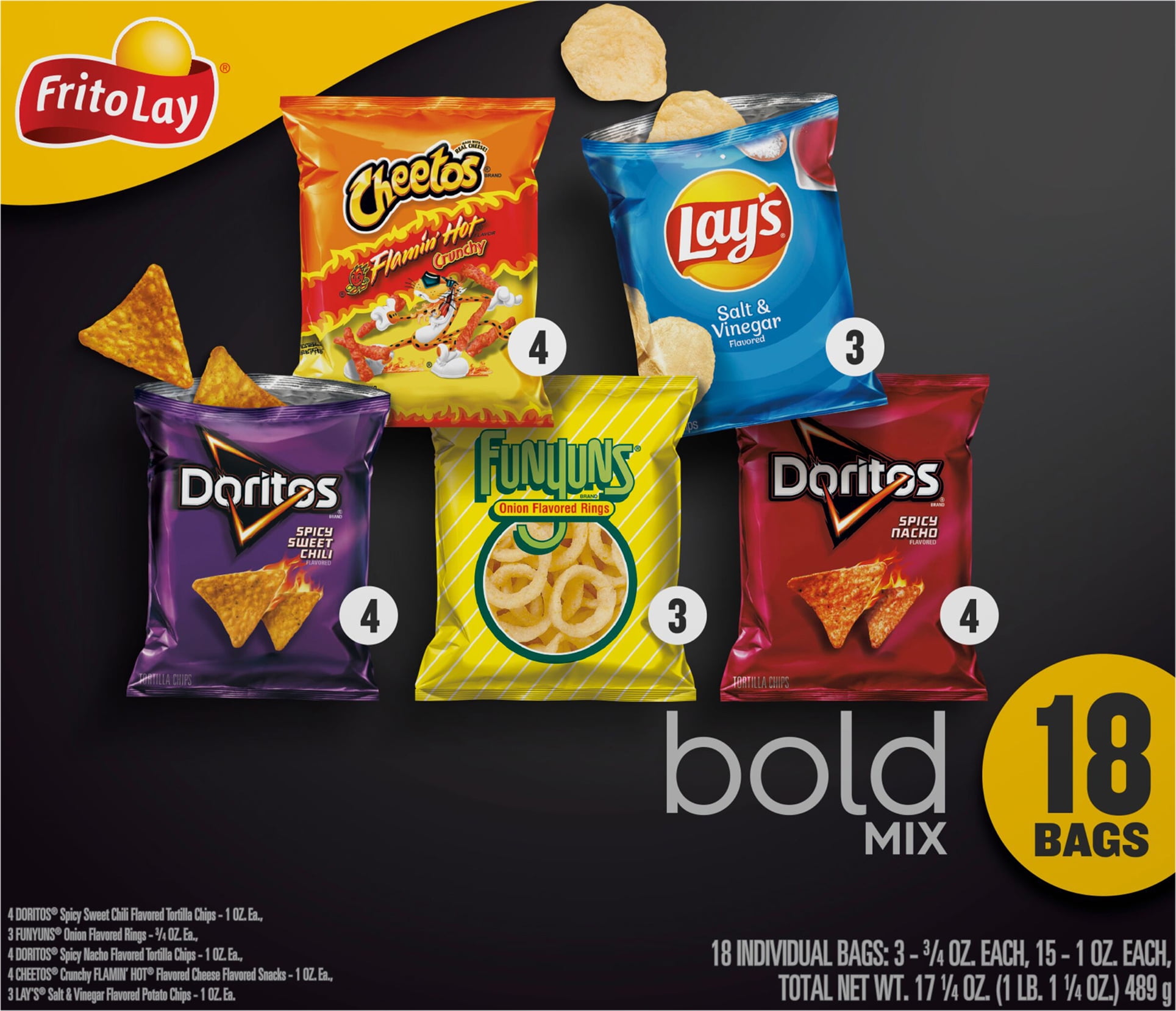 Frito-Lay Bold Mix Variety Pack, 18 Count Best Deals and Price History ...