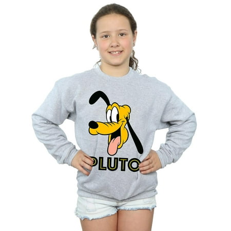 Disney Girls Pluto Face Sweatshirt | Walmart Canada