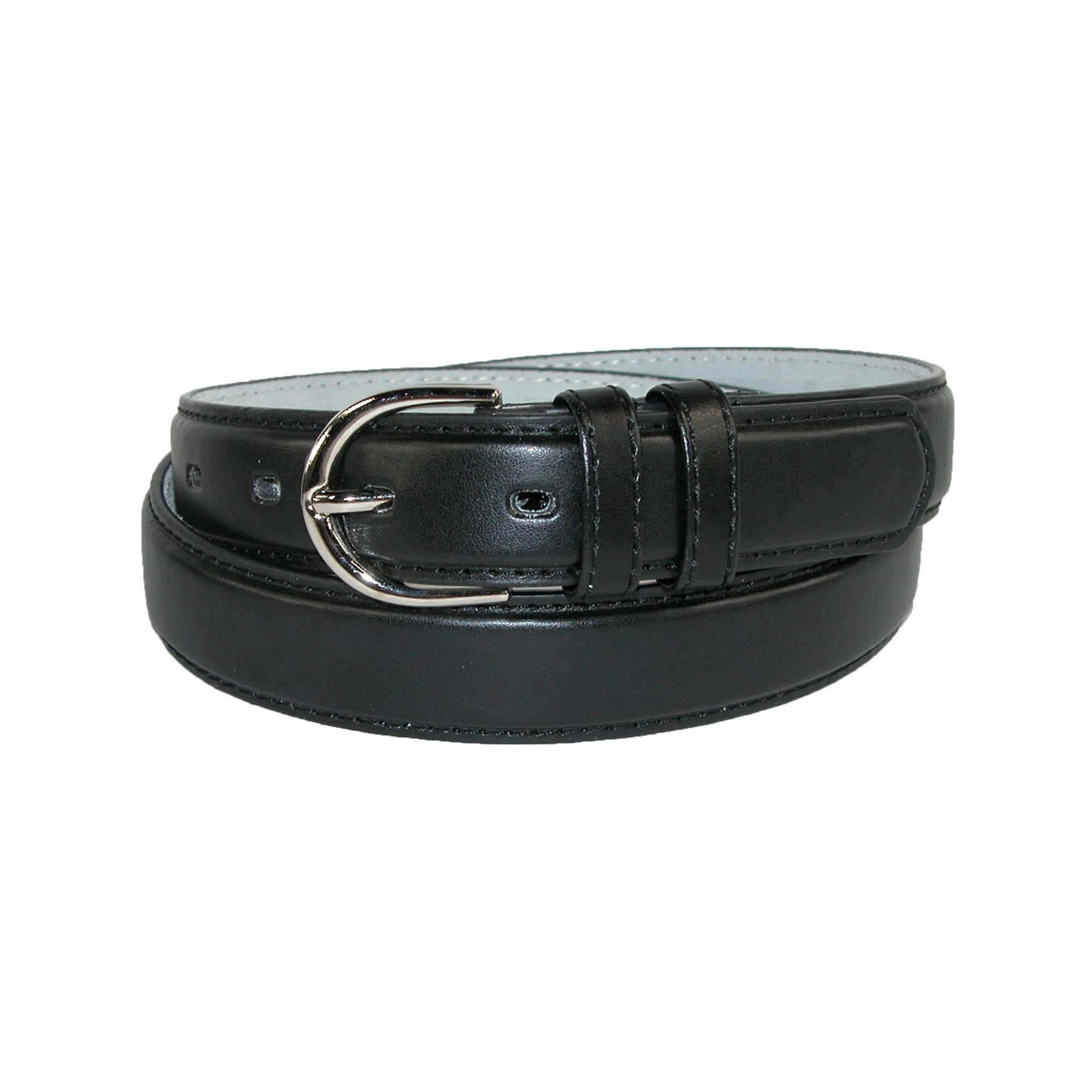 Click here for Ctm Leather 1 1/8 Inch Dress Belt (Womens) prices