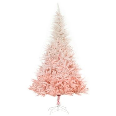 Vickerman 48" Frosted Sable Pine Artificial Christmas Tree, Clear Dura ...