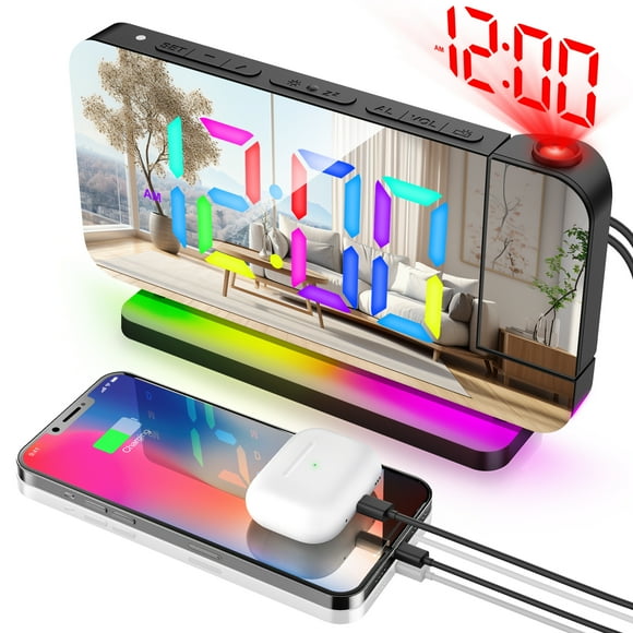 7 Day Programmable Alarm Clock