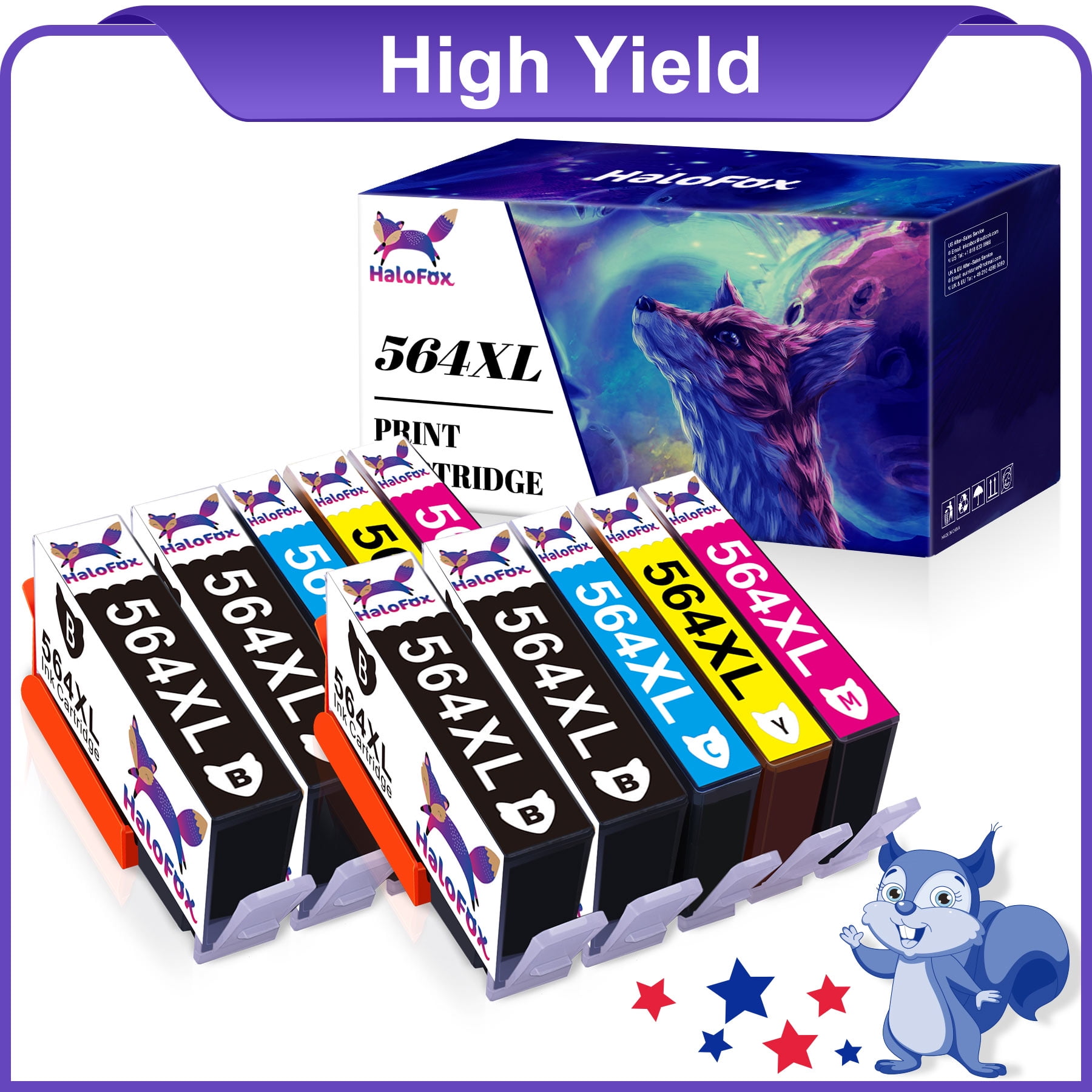 564 xl 564xl Ink Cartridges for HP Ink 564 for DeskJet 3520 3522 ...