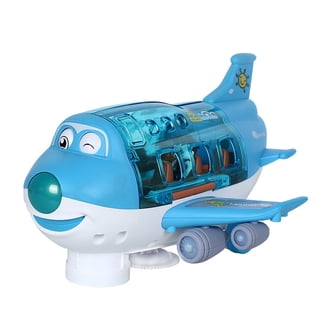 Electric Kids Action Toy Airplane Plane With Lights And Sounds Toy ...