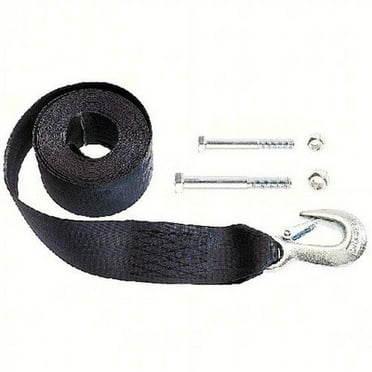 Shoreline Marine 2 in Wide Winch Strap, 20 ft Poly Webbing - Walmart.com