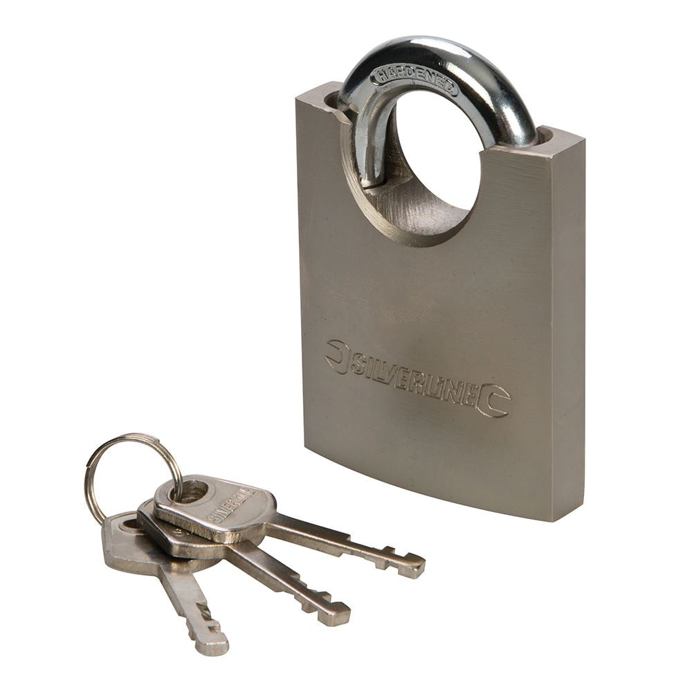 Silverline - Shrouded Padlock - 60mm - Walmart.com