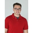 Ironman Rectangle Black/Red Reading Glasses 3.00 - Walmart.com