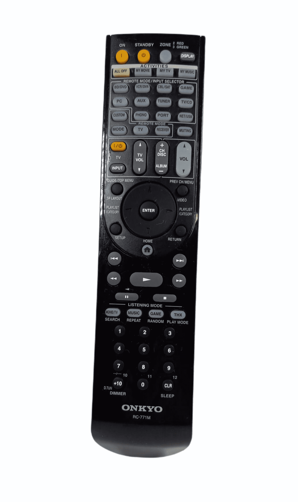 Onkyo Home Theater Remote Control RC-771M - Walmart.com