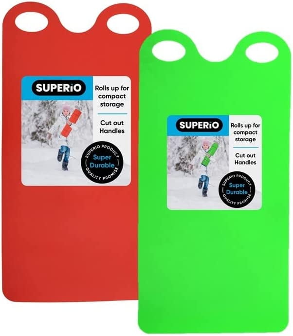 Superio Snow Slider Mat, Flexible Snow Sled Flying Carpet, Roll up ...