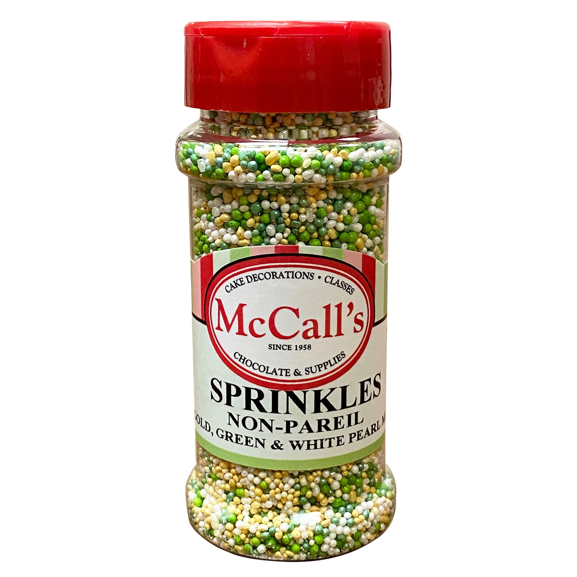 Click here for Sprinkles Non Pareil Gold Green White Pearl Mix 10... prices