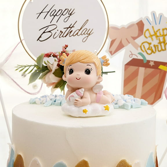 Masteelf Assorted Color Fruit Cake Topper Set of Cake Decoration Made ...