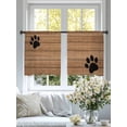 Black Animal Claws Sheer Curtains for Living Room Bedroom Vintage ...