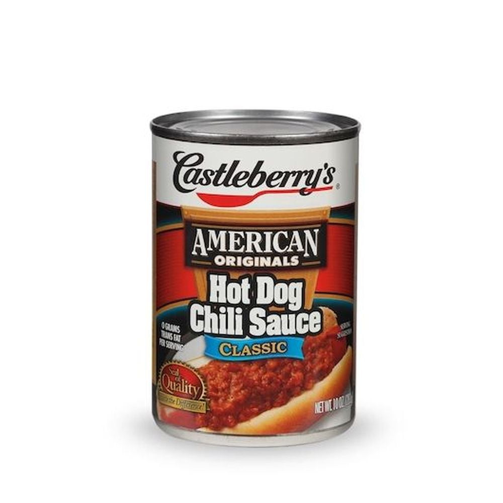 Castleberrys Classic American Original Hot Dog Chili Sauce, 10 Ounce ...