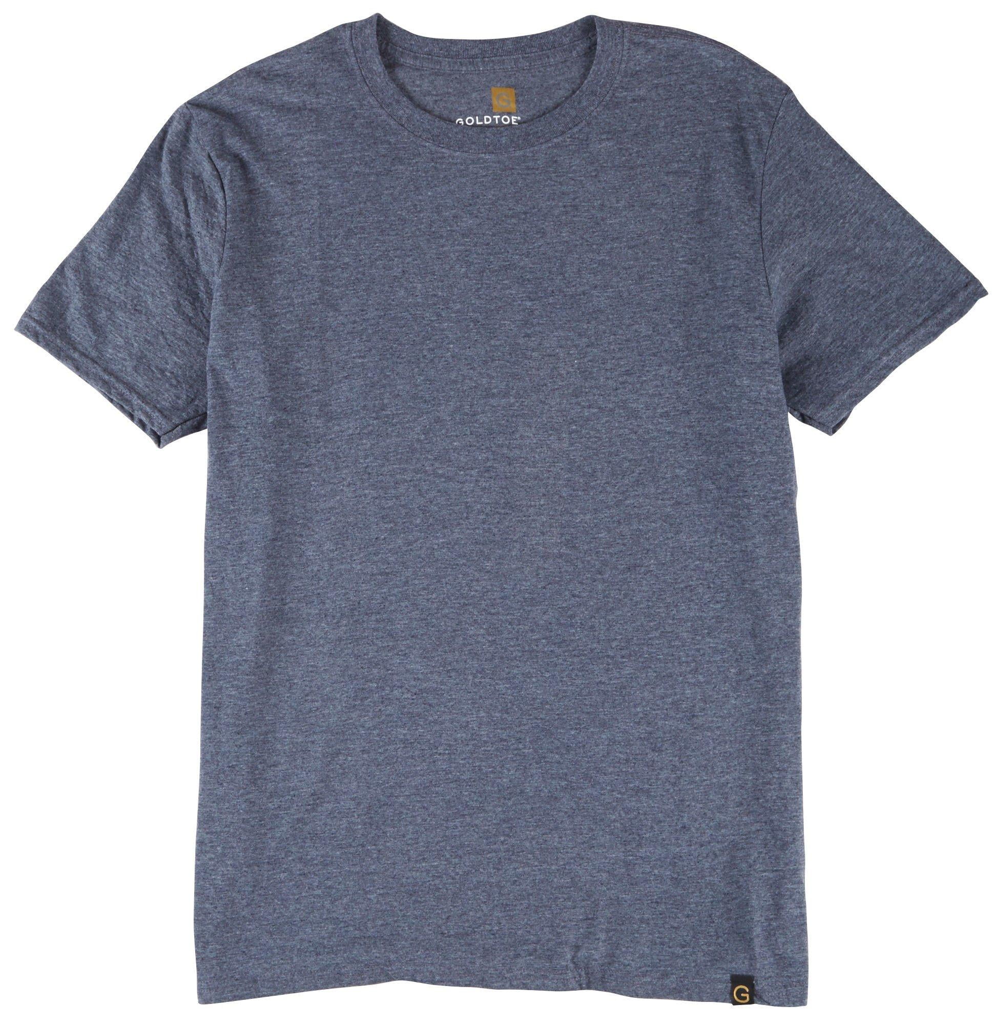 Gold Toe Mens Heathered Crew Neck Sleep T-Shirt - Walmart.com