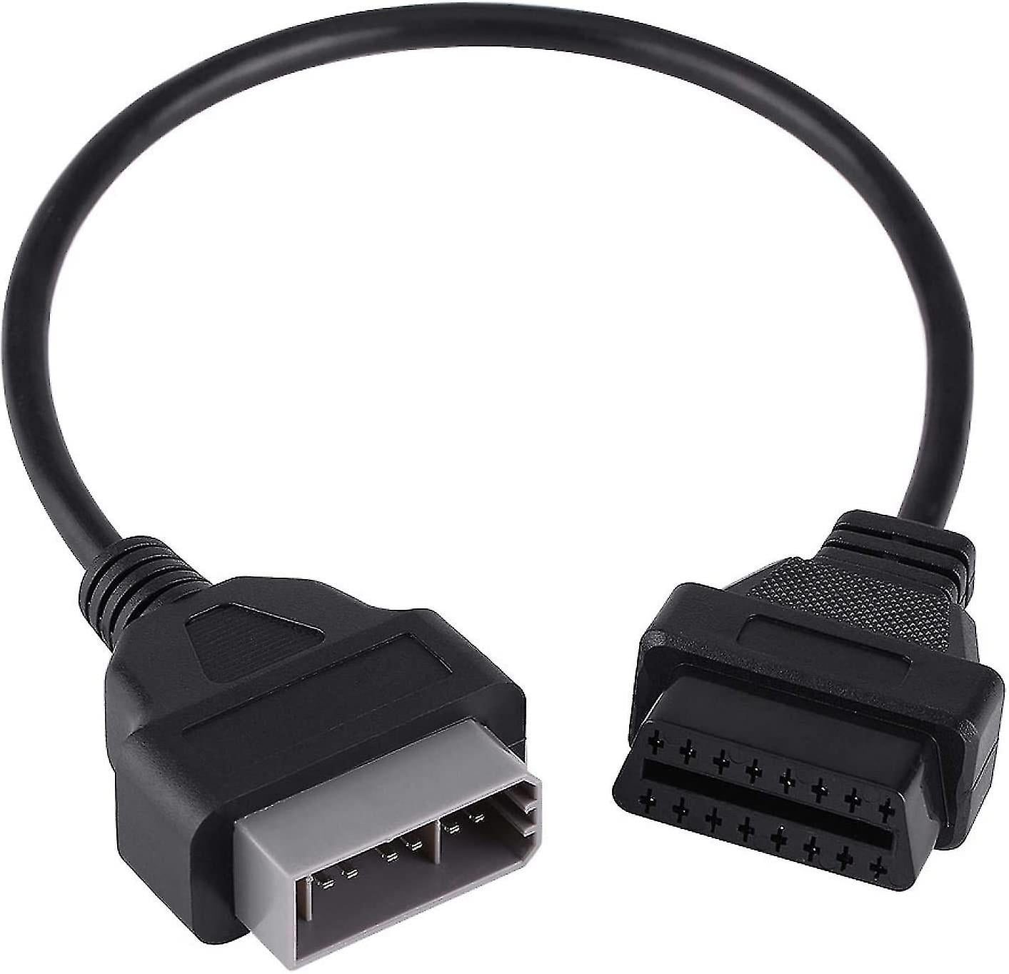 On-board Diagnostics2 Extension Cable 14 Pin To 16 Pin Adapter ...