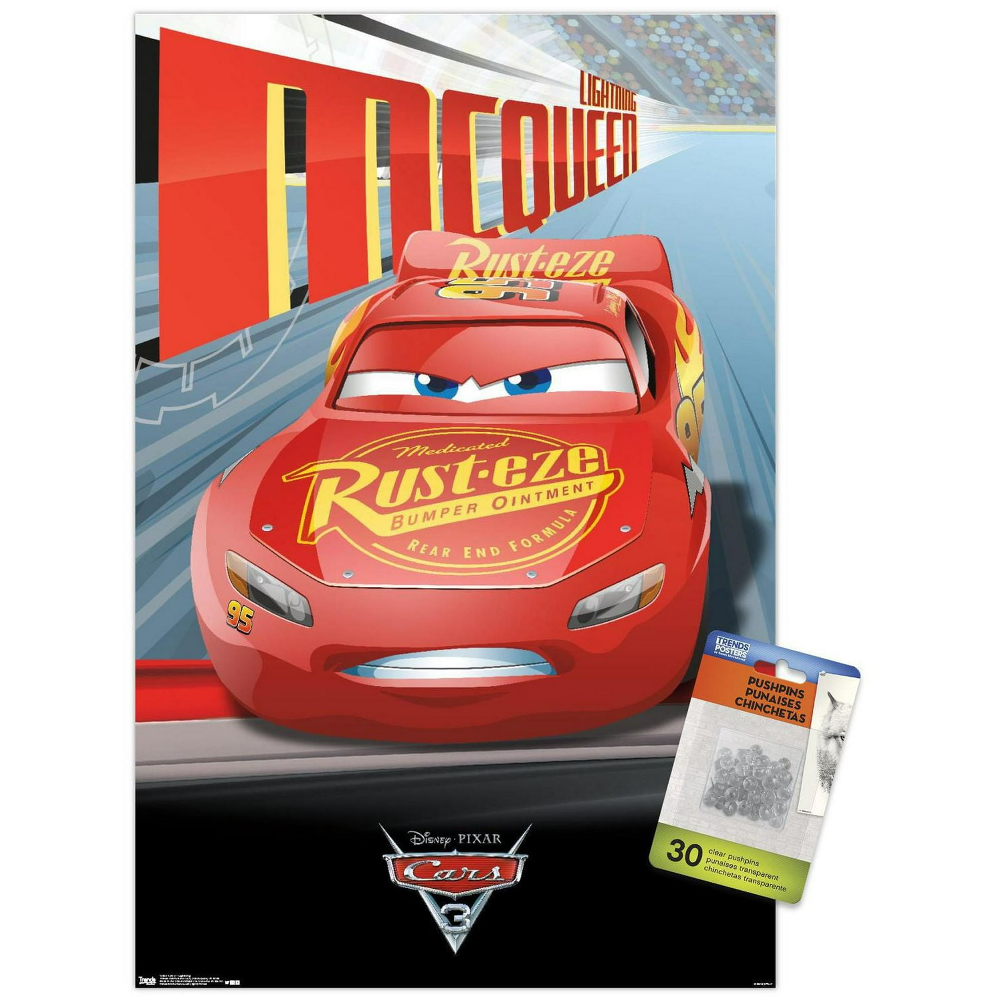 Click here for Trends International Disney Pixar Cars 3 - Lightni... prices