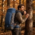 AOMRCOL Internal Frame Hiking Backpack 65L,Mountain Climbing Camping ...