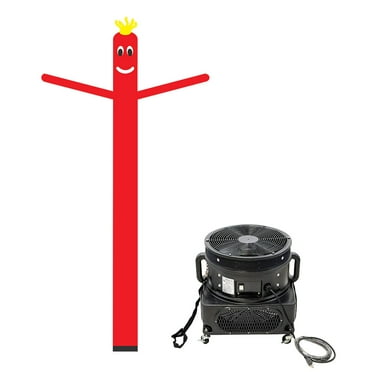 20ft Inflatable Tube Man Guy Puppet Dancer Wind Waver, Clown Yellow ...
