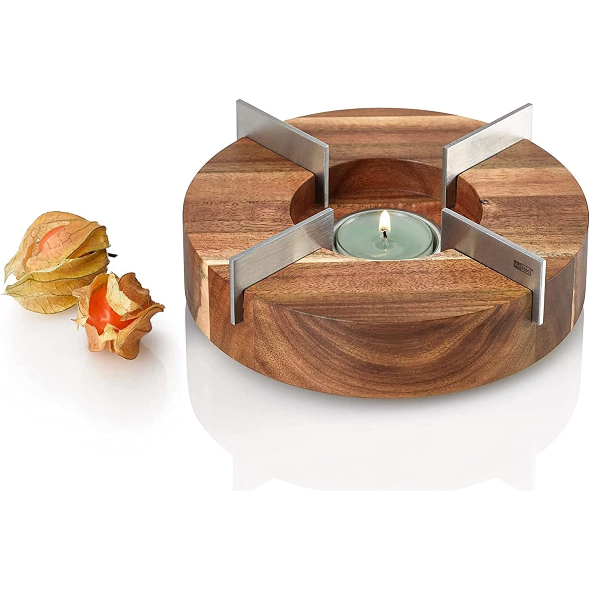 Click here for AdHoc Acacia wood Food Warmer - Brown prices
